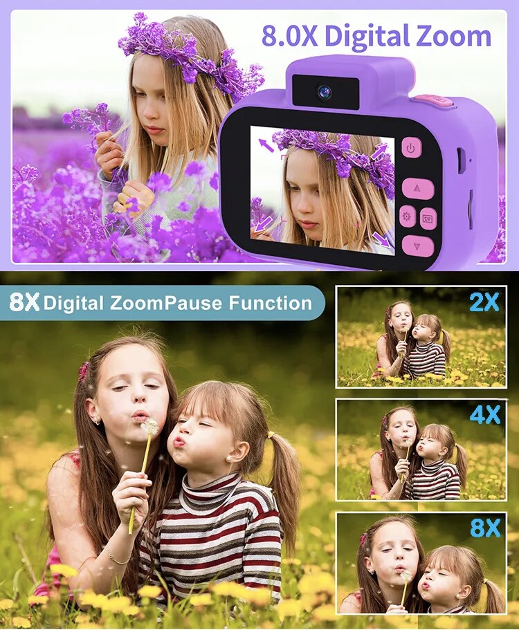 kids digital camera-Kids 3-in-1 Digital Photo and Video Camera + Games ...
