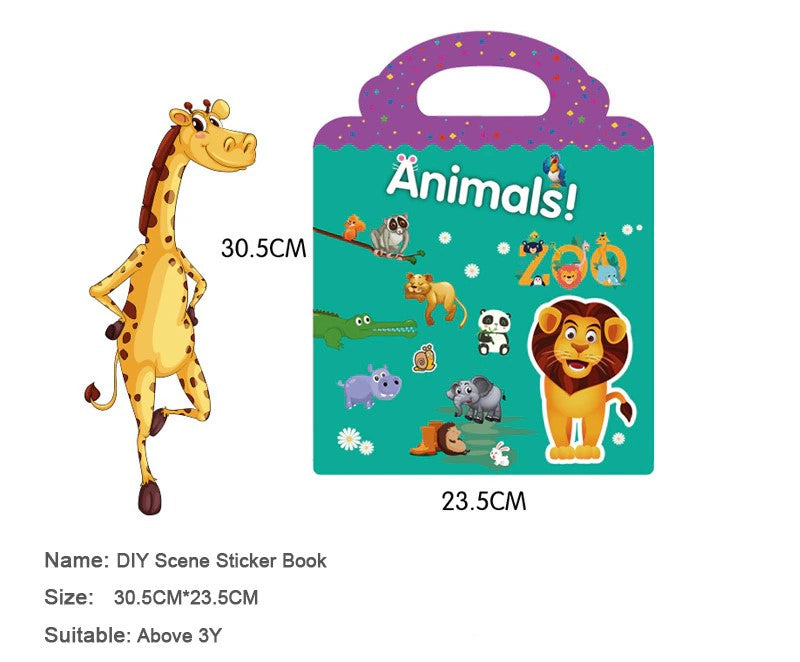 The Best Boredom Buster! Reusable Sticker Books – Little Travellers